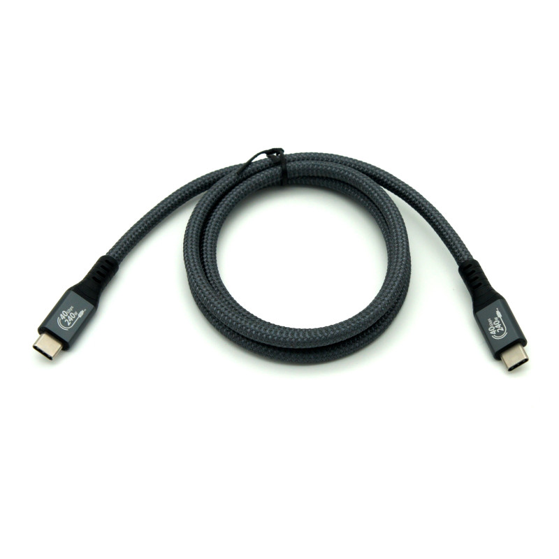 USB4 (gen 3) cable with USB Type-C male to male