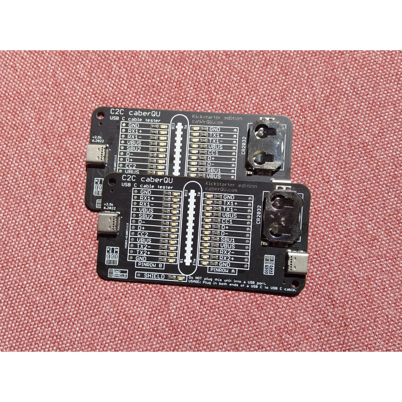 USB C cable tester - C2C caberQU